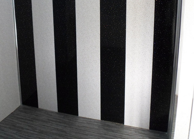 Solid Color Decorative Laminate Wall Panel , PVC Decorative Interior ...